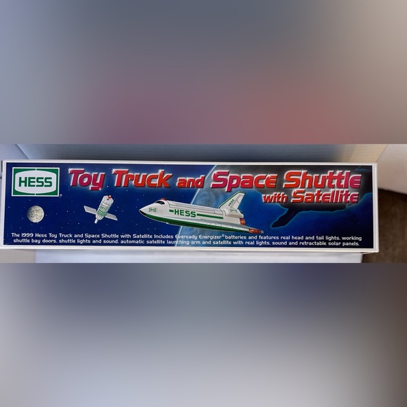 Hess | Other | 999 Hess Truck And Space Shuttle With Satellite 18 ...